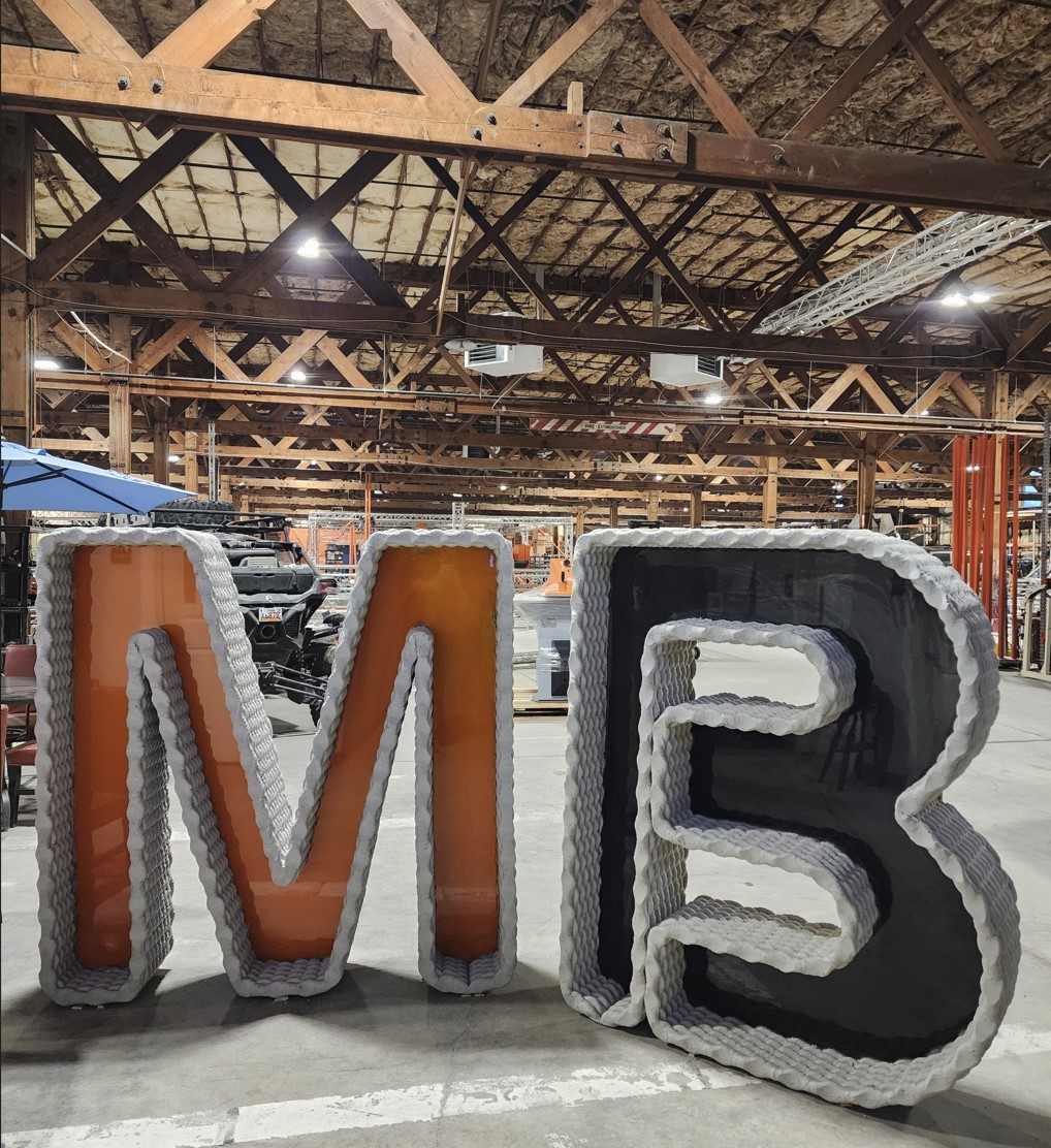 5 ft Monument Letters | MudBots Gallery