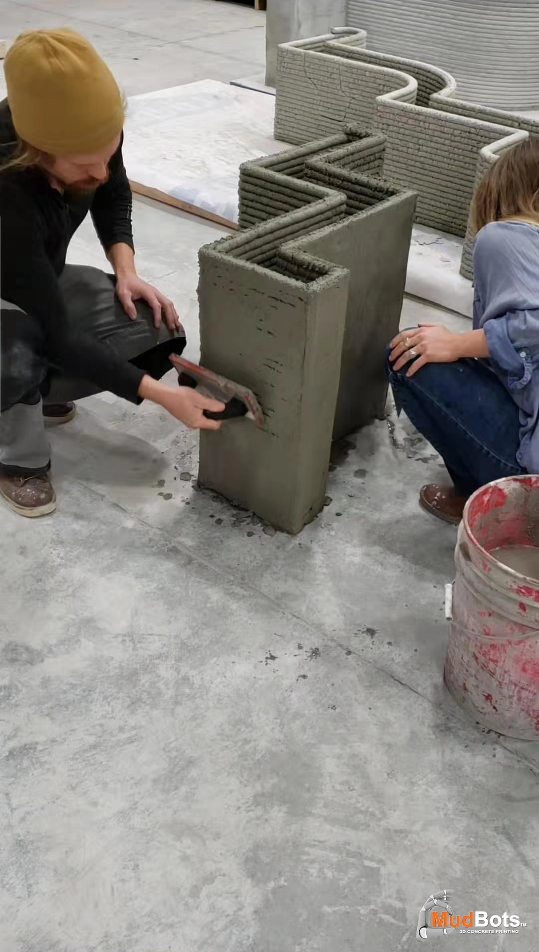 Gallery - 3D Concrete Printers by MudBots