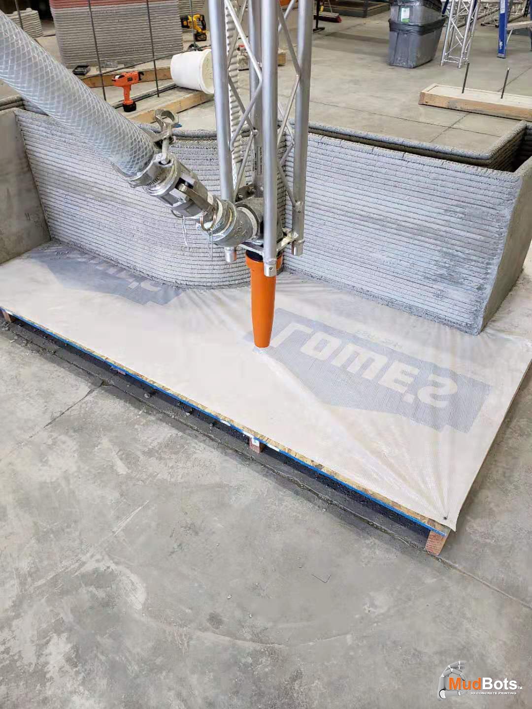 Mudbots Concrete 3D Printer | MudBots Gallery