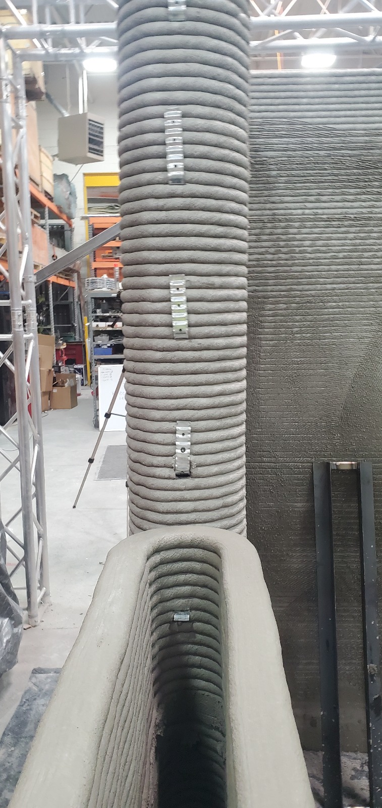 Structural Anchor Demonstration on 3D Printed Concrete Wall - MudBots ...