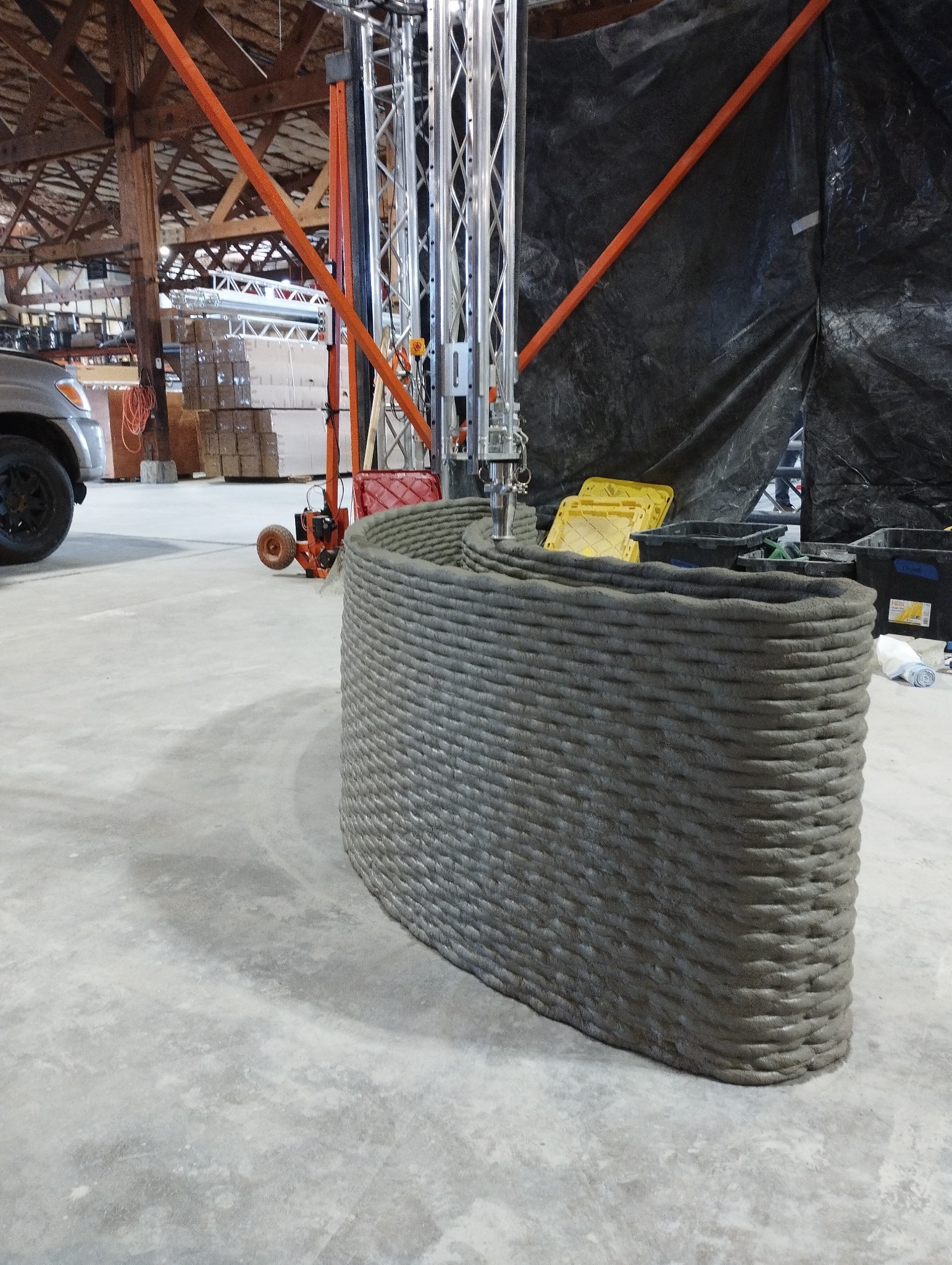 Basket Weave Wall | MudBots Gallery