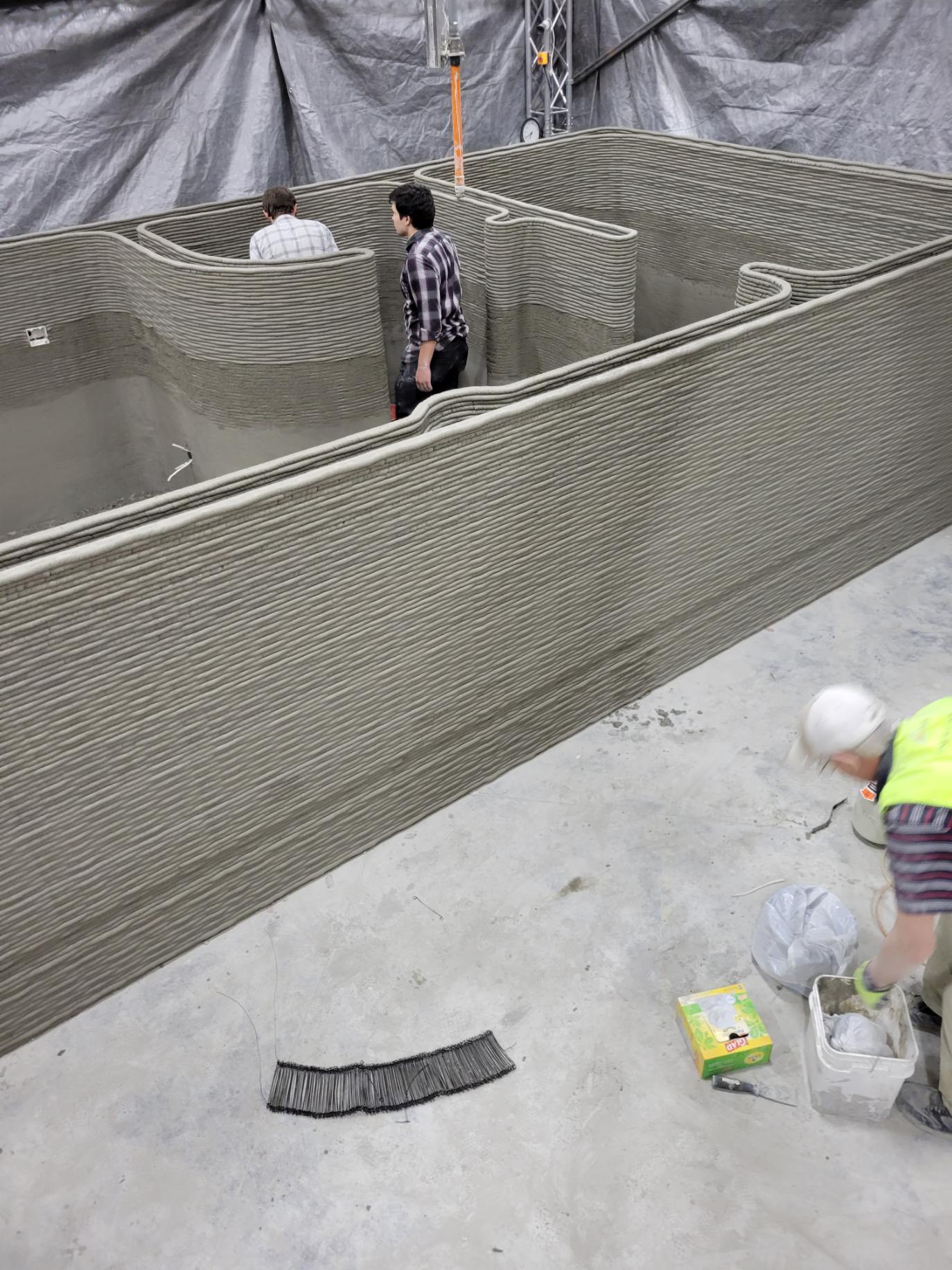 Gallery - 3D Concrete Printers by MudBots