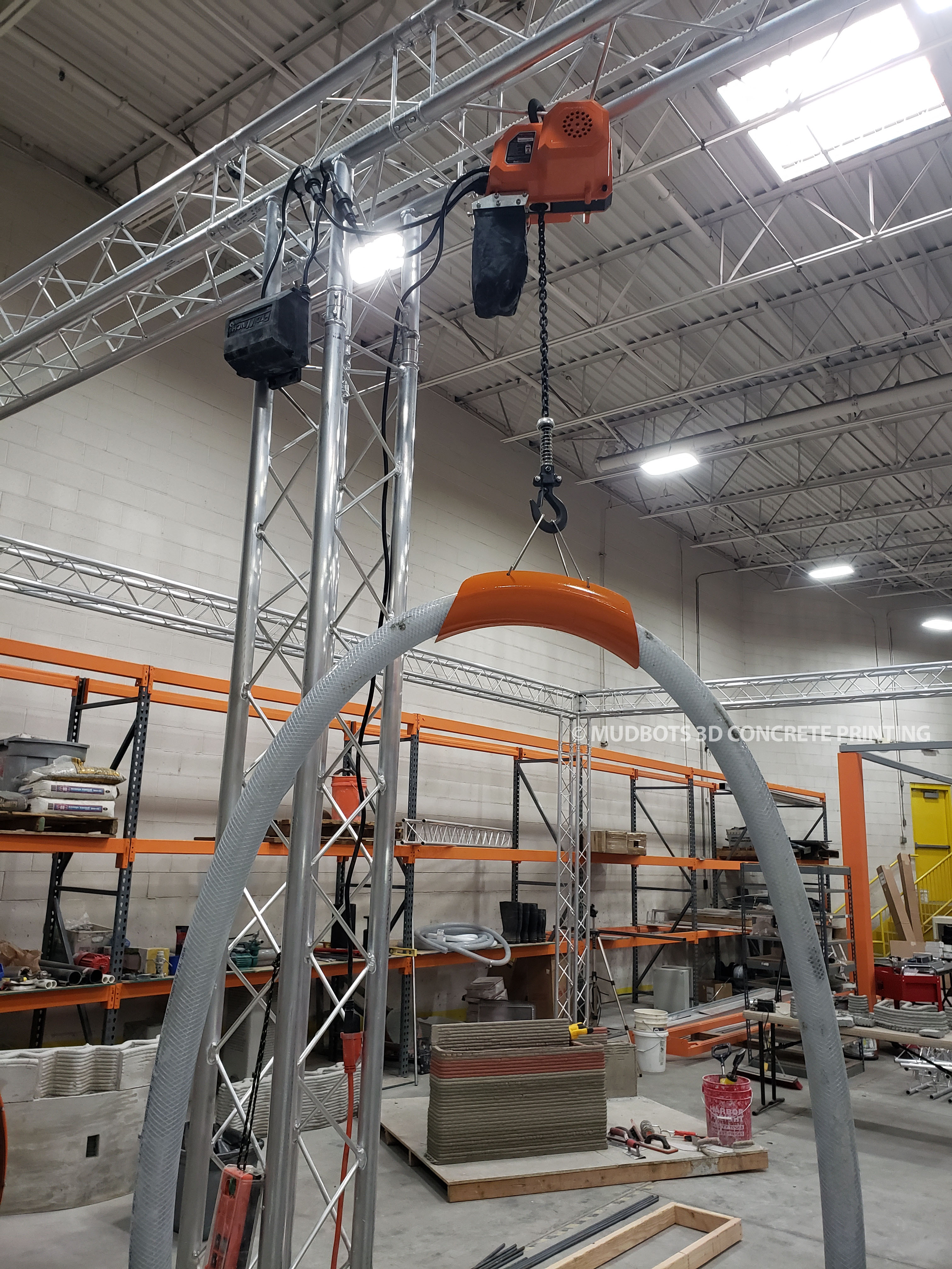 Large Scale Concrete Printer | MudBots Gallery